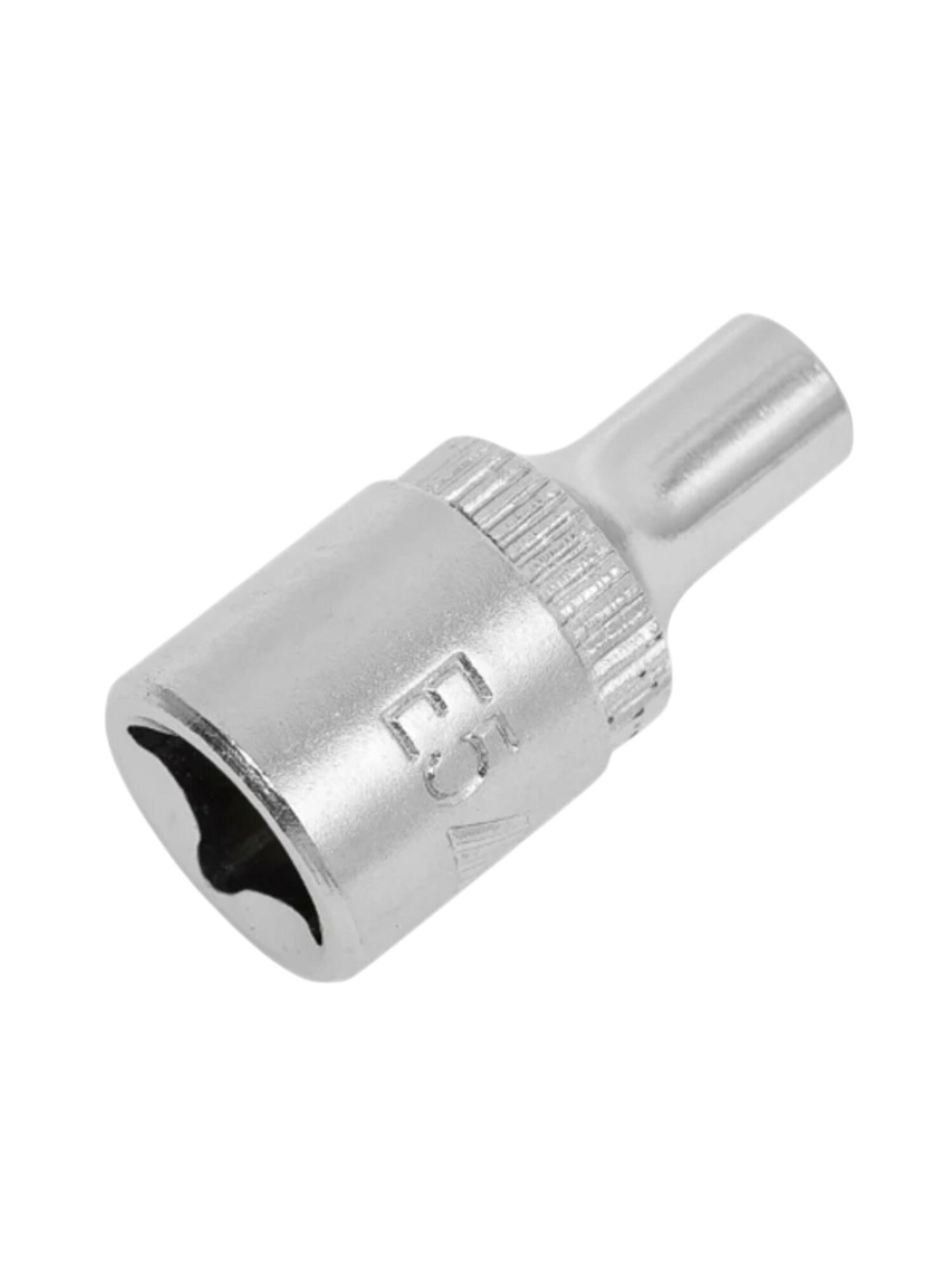 Головка торцевая 1/4" TORX E5 L=25 мм, хромованадиевая сталь JTC