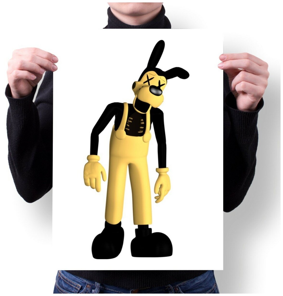 Плакат А4 принт А4 Бенди и чернильная машина - 5