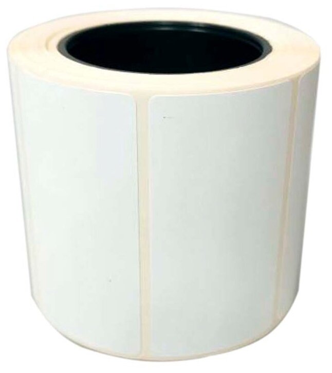 Термоэтикетки 58мм*30мм(500шт в ролике) втулка 40 мм 1 шт