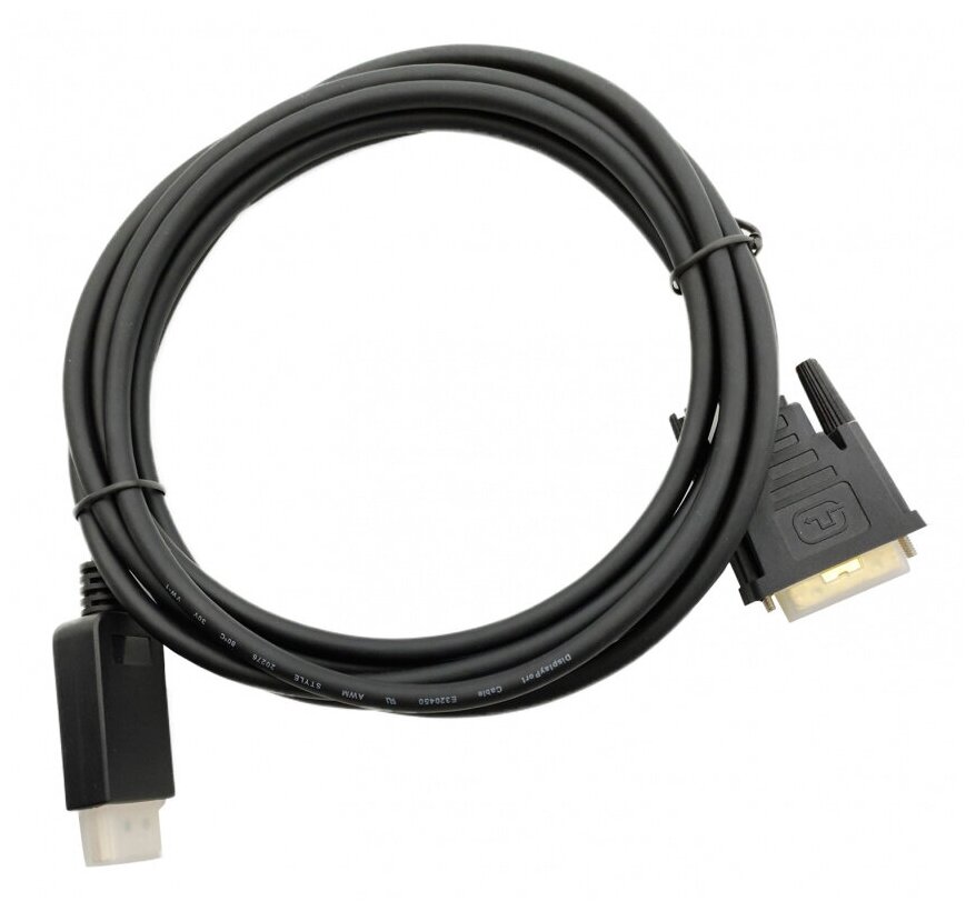 Кабель DisplayPort (m) DVI (m) 3м черный