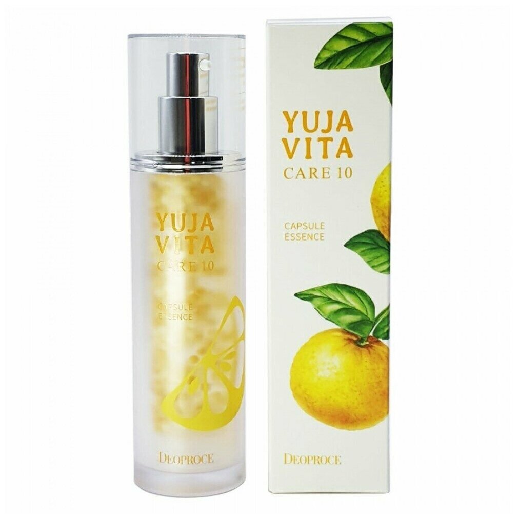 Омолаживающая капсульная эссенция Deoproce Yuja Vita Care10 Capsule Essense (120 мл)