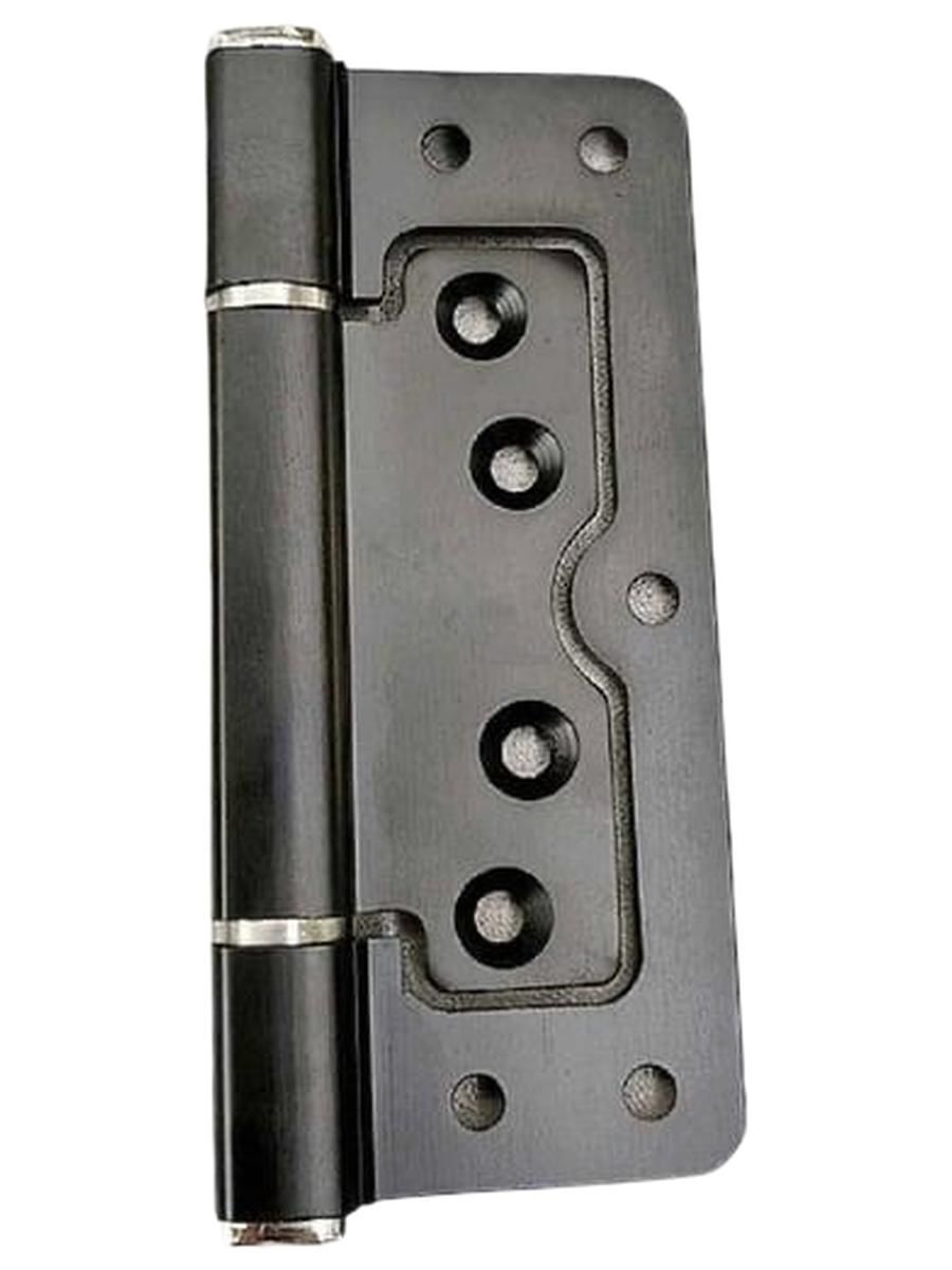 Петли без врезки универсальные Vantage B22-BL 115*78*3.0, черный, 2 шт.