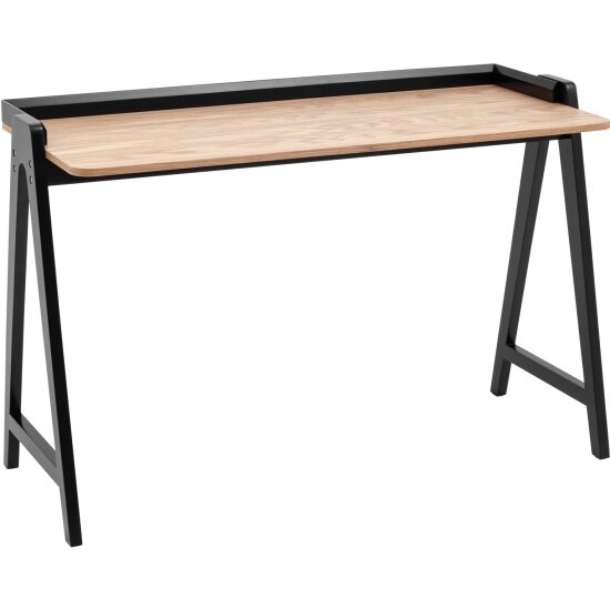 Стол письменный Stool Group Pyramid 118*53 светлое дерево/черный