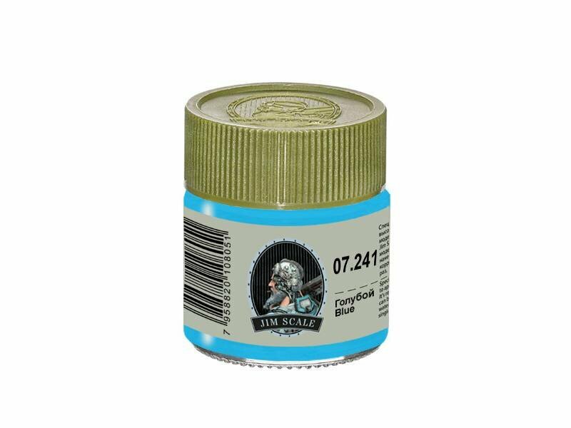 Спиртовая краска Jim Scale Голубой Blue, 10 мл