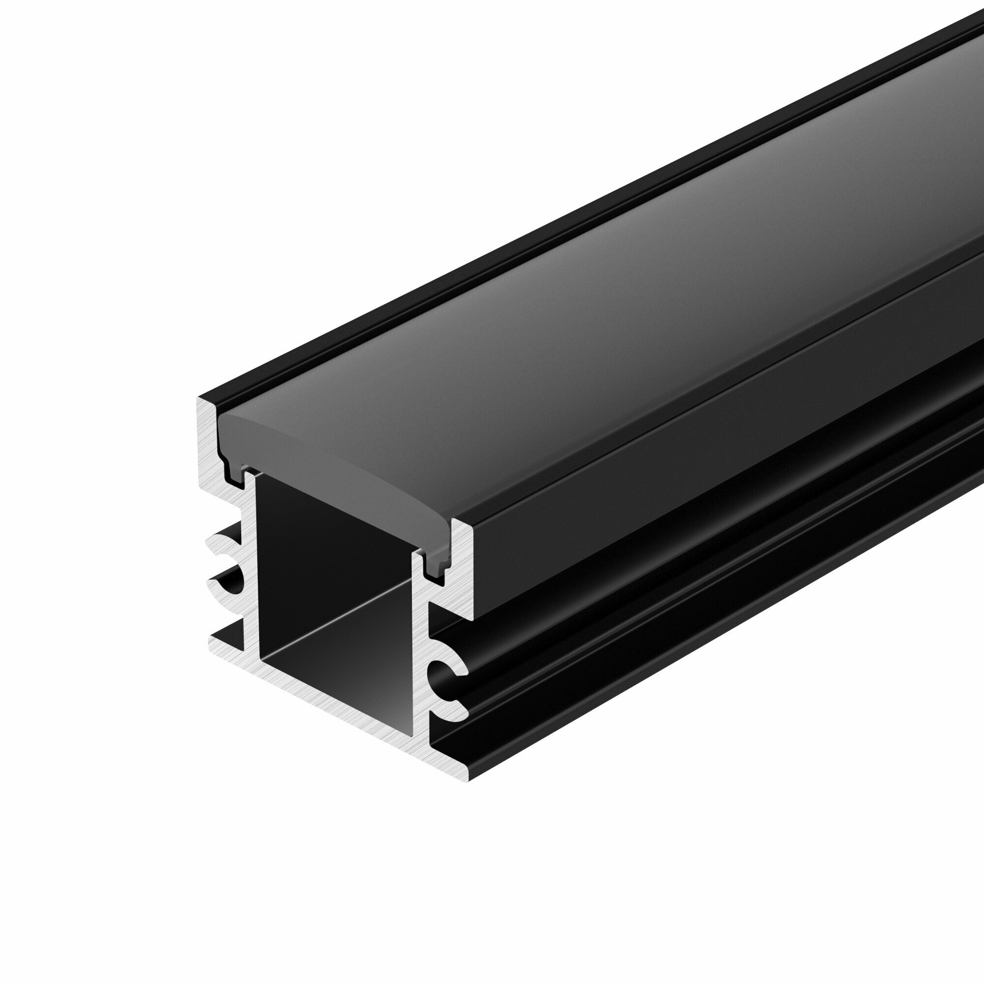 Профиль Arlight Профиль FLOOR18-H15-3000 ANOD BLACK (Arlight, Алюминий), 3м