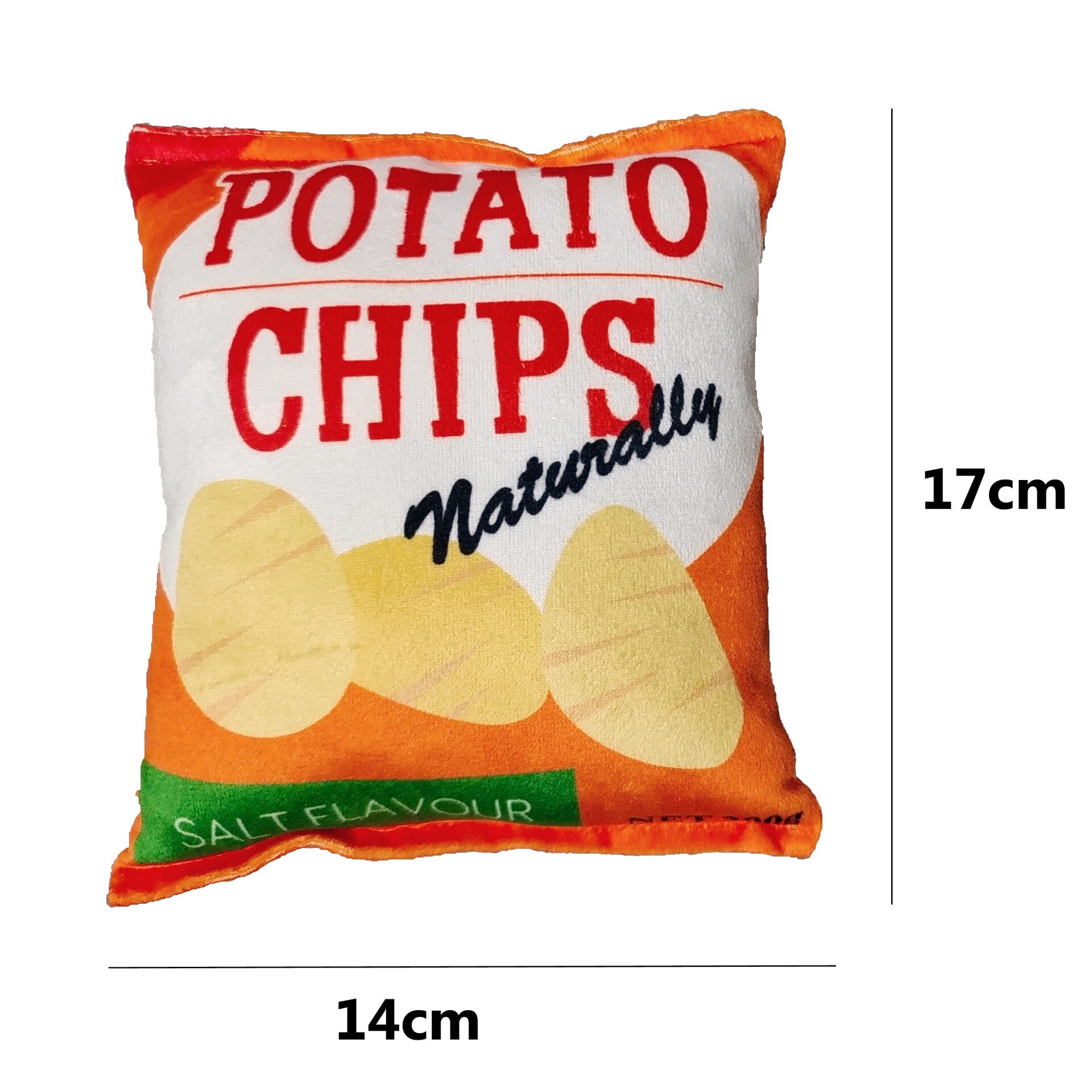 Собака голос игрушки Творческий голос плюшевые игрушки звуковая бумага картофельные чипсы подушка для домашних животных