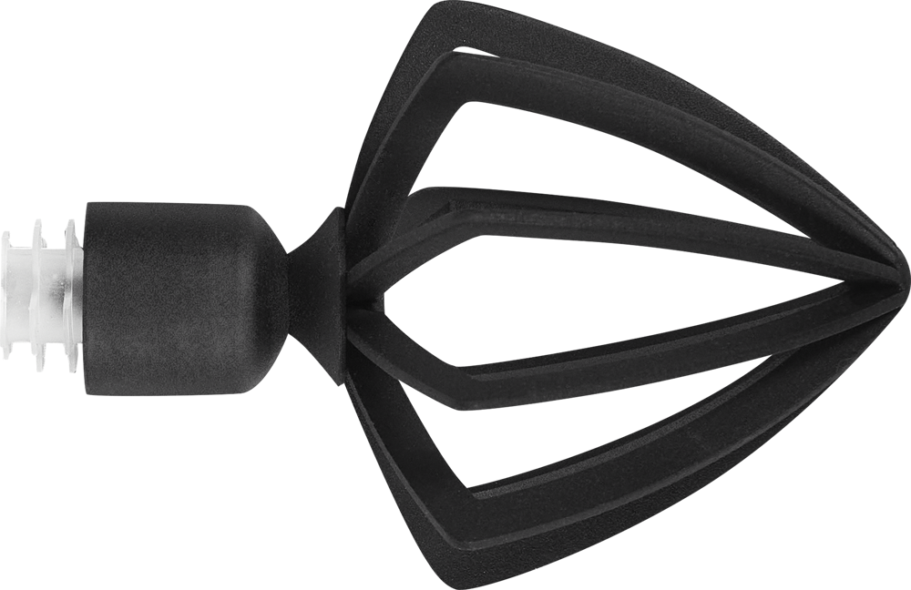 Наконечник Конус металл цвет черный 20 см 2 шт.