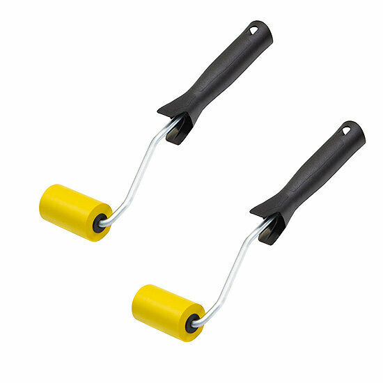 Валик резиновый 50 мм стержень 6 мм с ручкой (2 шт.)