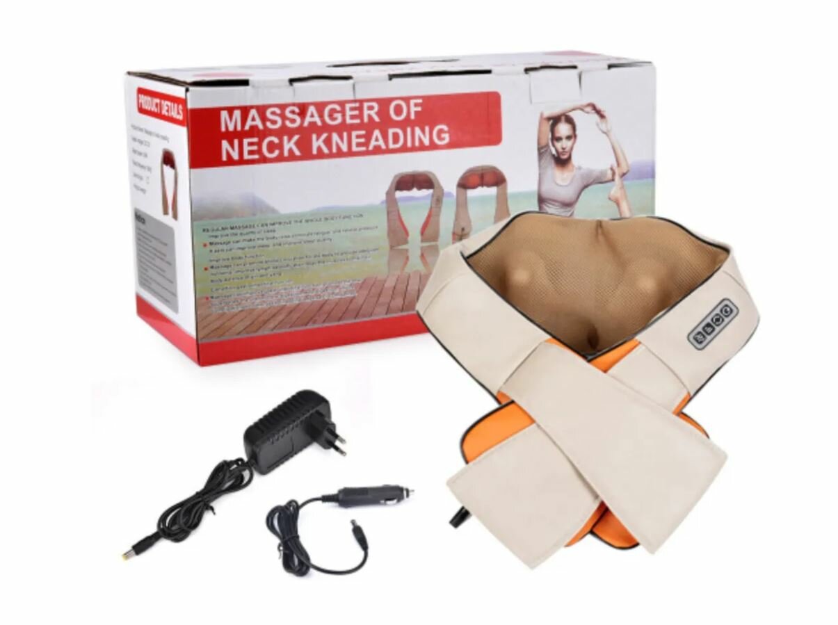 Массажер для плеч, массажный воротник для тела Neck Kneading Massager