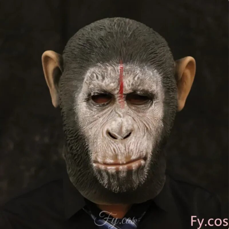 Латексная маска птицы Monkey mask 5