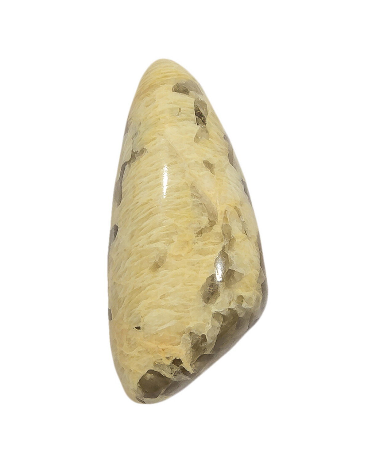 Кабошон Пегматит, натуральный минерал, размер: 27х13х6 миллиметров.