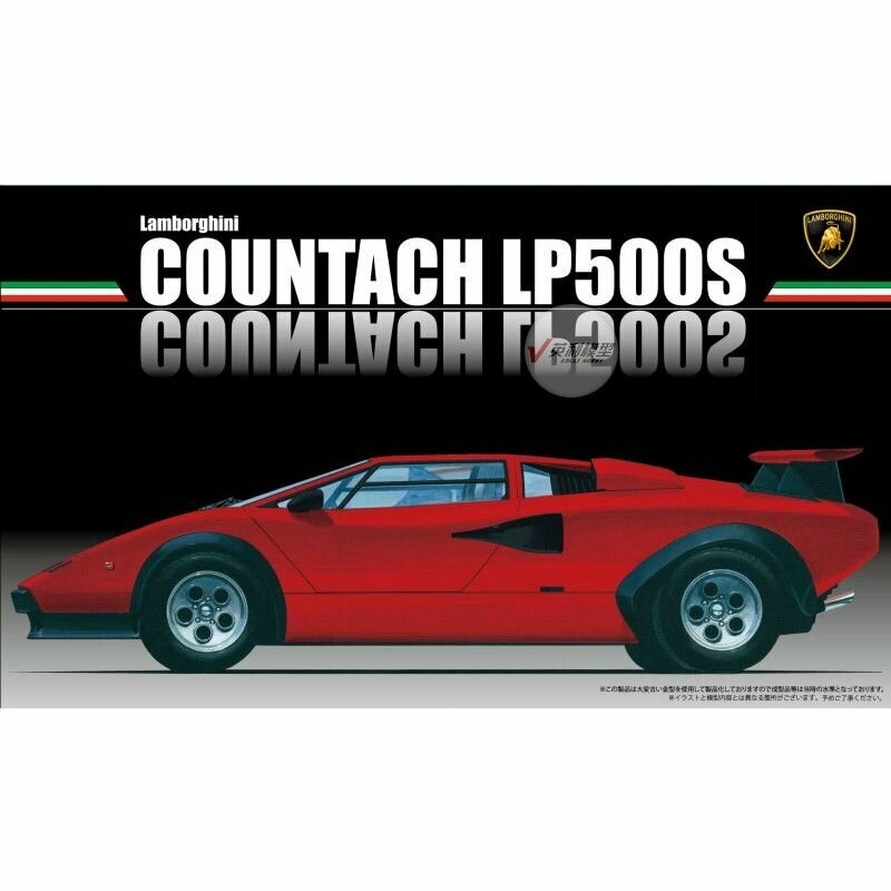 Сборная модель Машинка Fujimi-12656D 1/24 Lamborghini Countach LP500S car model kit