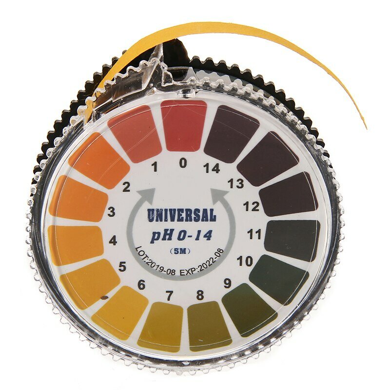 1 рулон 5 метров 0-14 PH щелочной кислотный индикатор индикаторная бумага для воды мочи слюны лакмусовая бумажка для тестирования измерения