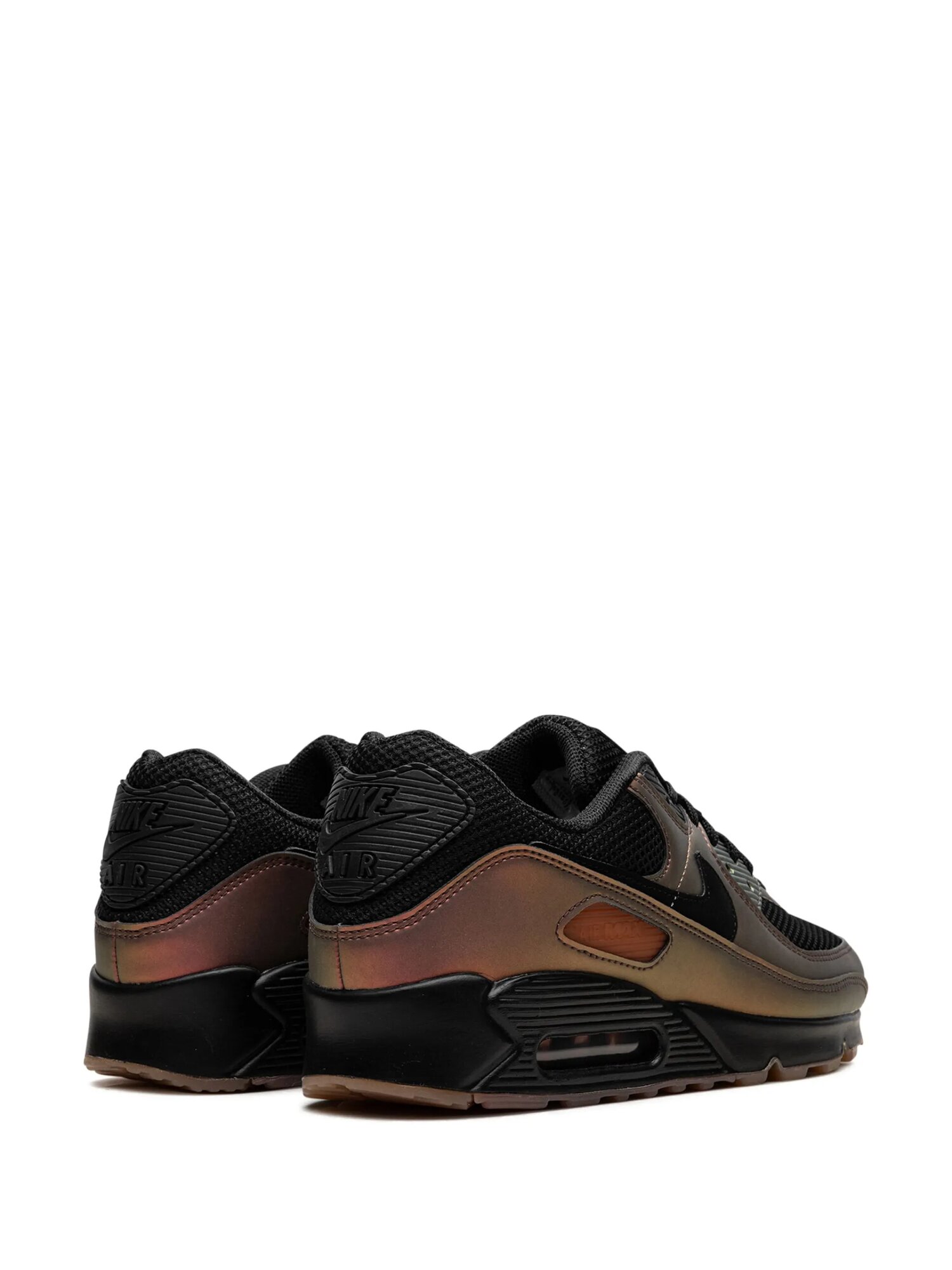 Кроссовки NIKE Air Max 90, размер 12.5 US, black/black — фото 1