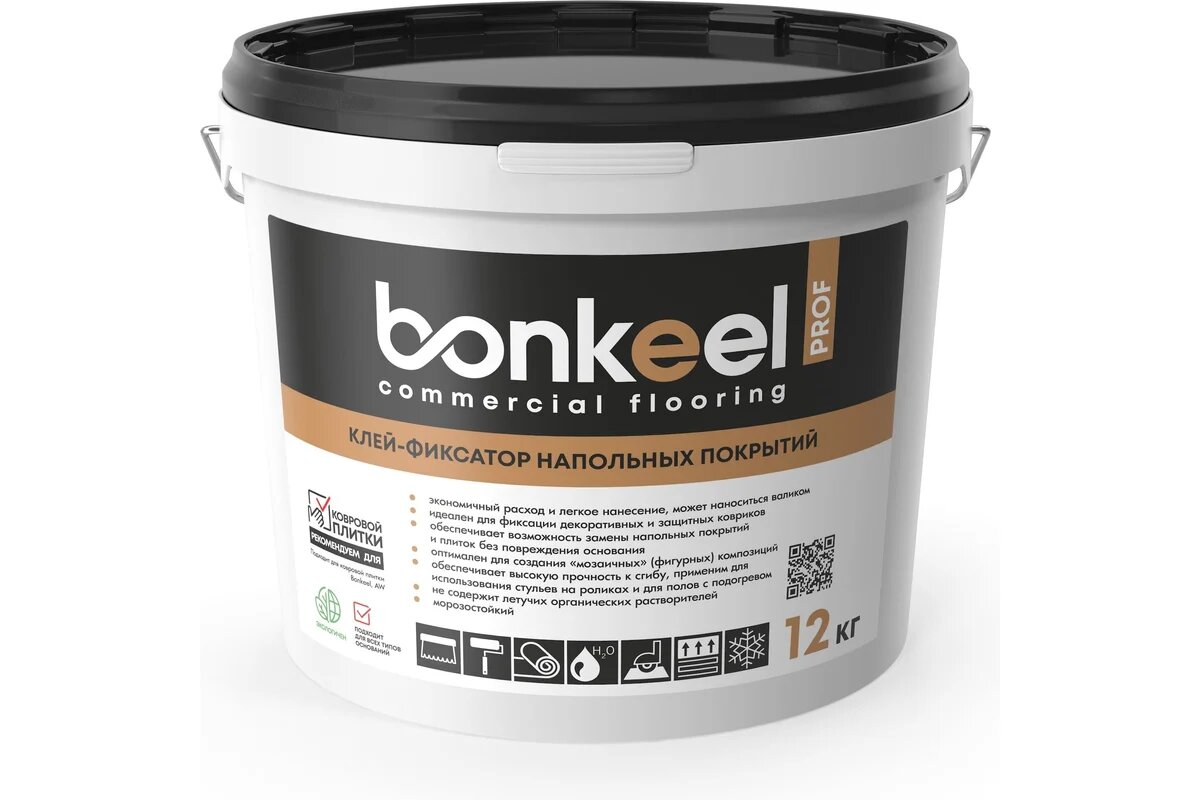 Bonkeel Клей-фиксатор Prof для напольных покрытий, 12 к 629415