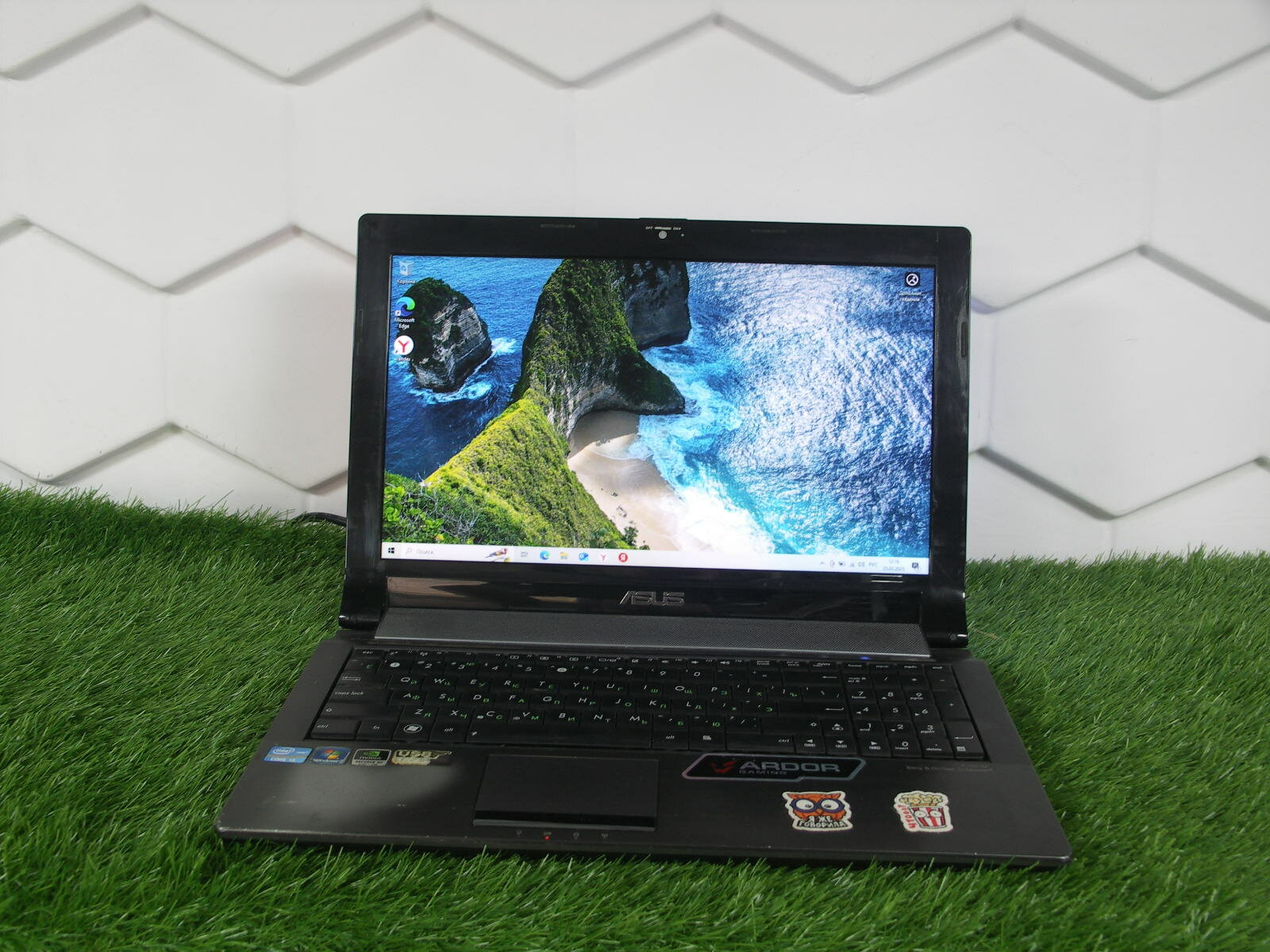 Ноутбук Asus N53S Core i5-2450M 2.5GHz/8Gb/SSD 240Gb/GT630M/DVD-RW/WIFI/USB3.0/HDMI/Win10 15.6'', Батарея 0 мин