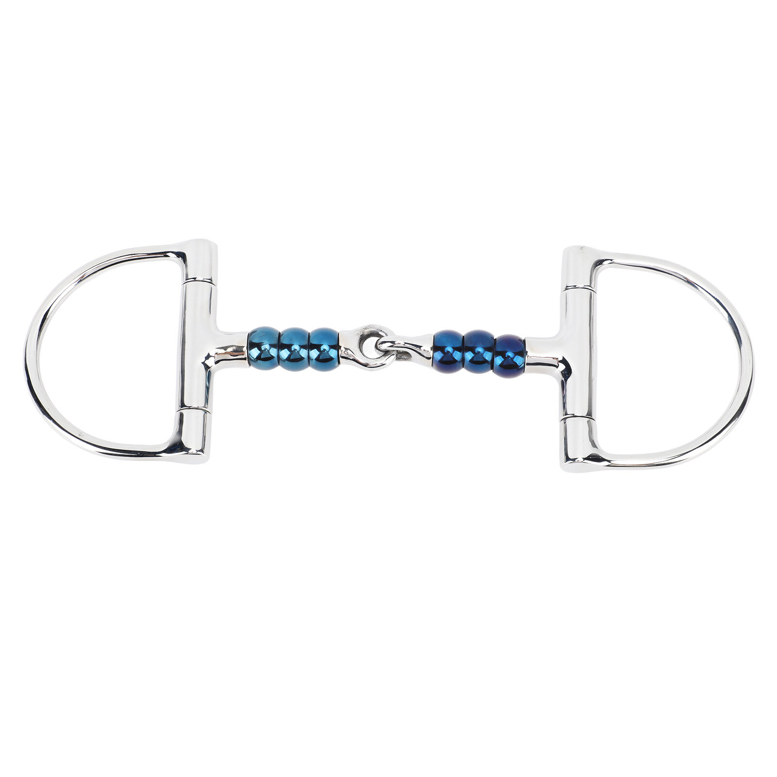 Конская удила из нержавеющей стали 125 мм, анти-укус, кольцо для рта лошади, D-образное кольцо, трензель для лошадиной фермы