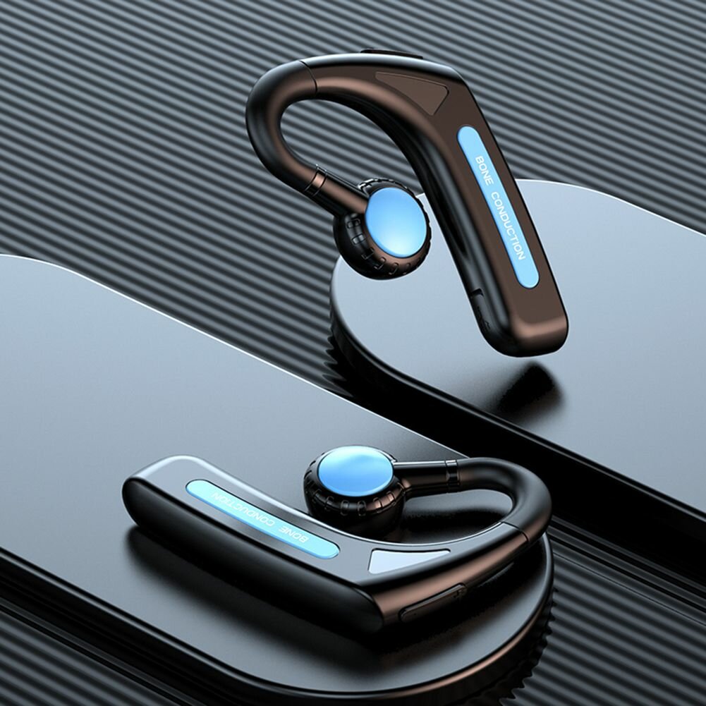 Беспроводная гарнитура с костной проводимостью M618, Bluetooth 5.0, поддержка Siri, дисплей заряда батареи, ультралёгкий