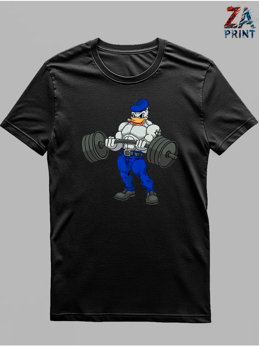 Футболка утка качок