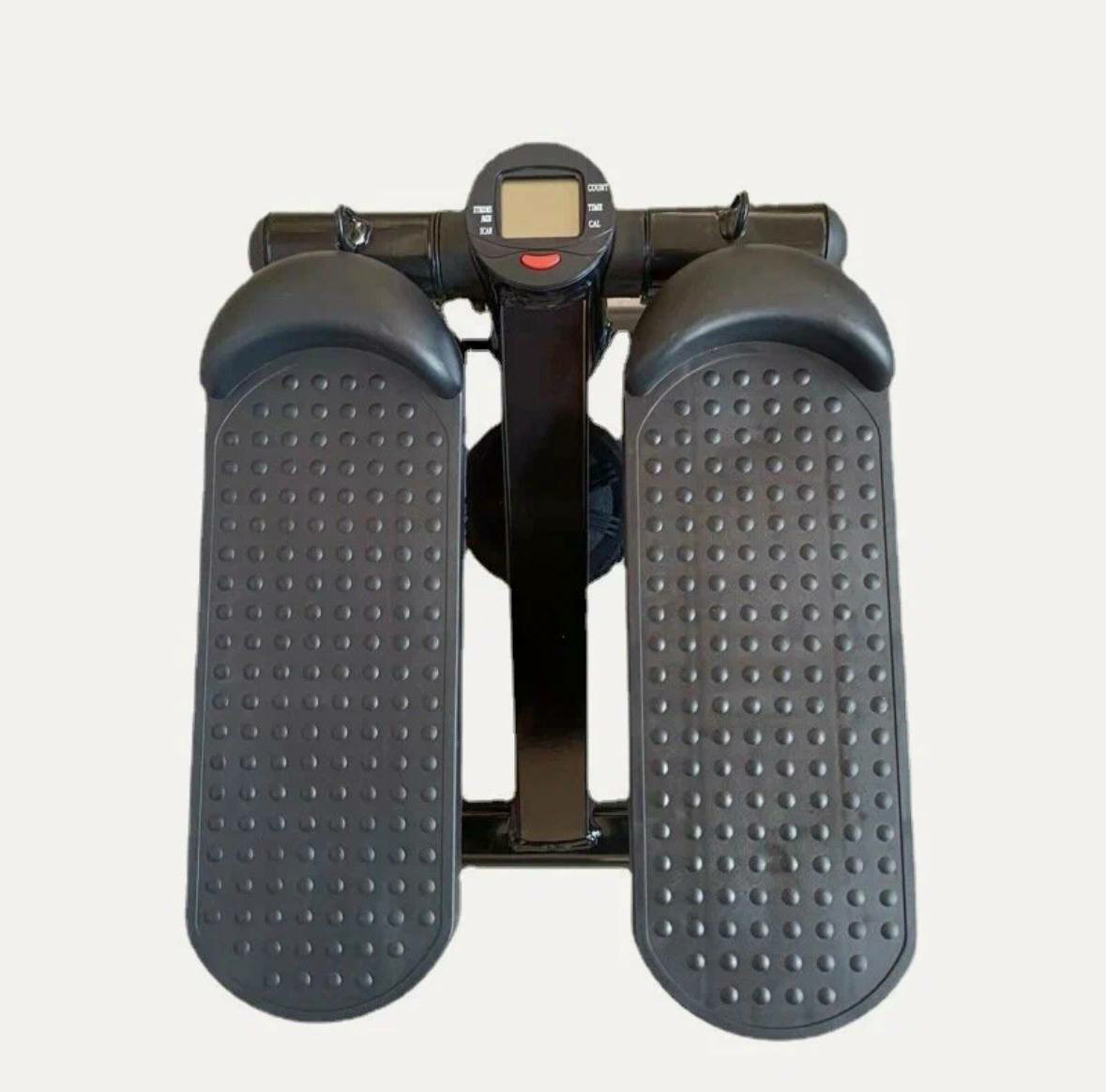 Степпер, кардио тренажер для тренировки мышц ног + эспандеры