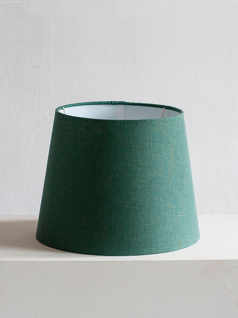 Абажур Hill & Mill "Хвоя", лен, нижний диаметр 25см, E27/E14
