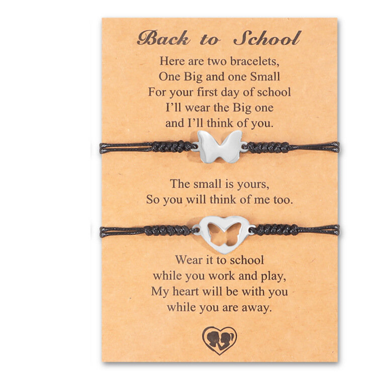 Браслет для гадания, YM Плетеный Компас Окончание учебы Карта Пара