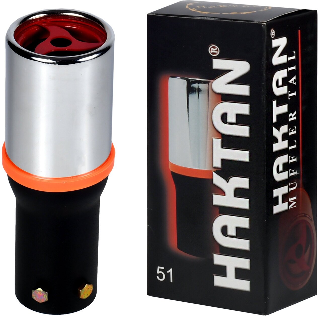 Насадка на глушитель металл длина 180 диаметр 60