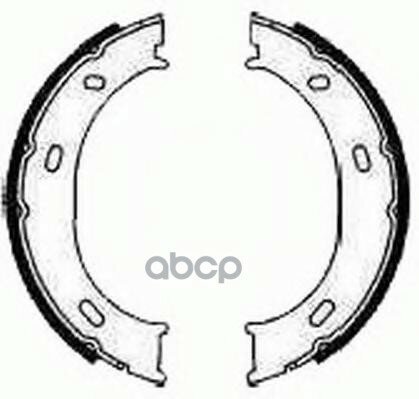 Колодки торм. бараб. ручн. торм.(160x40) Ferodo арт. FSB624