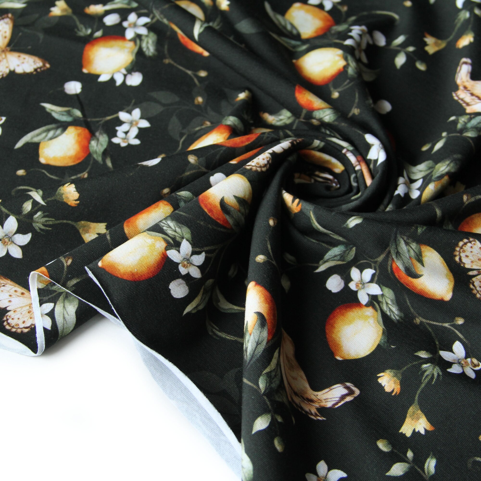 Кулирная гладь "Лимонное рандеву" 1,0 м