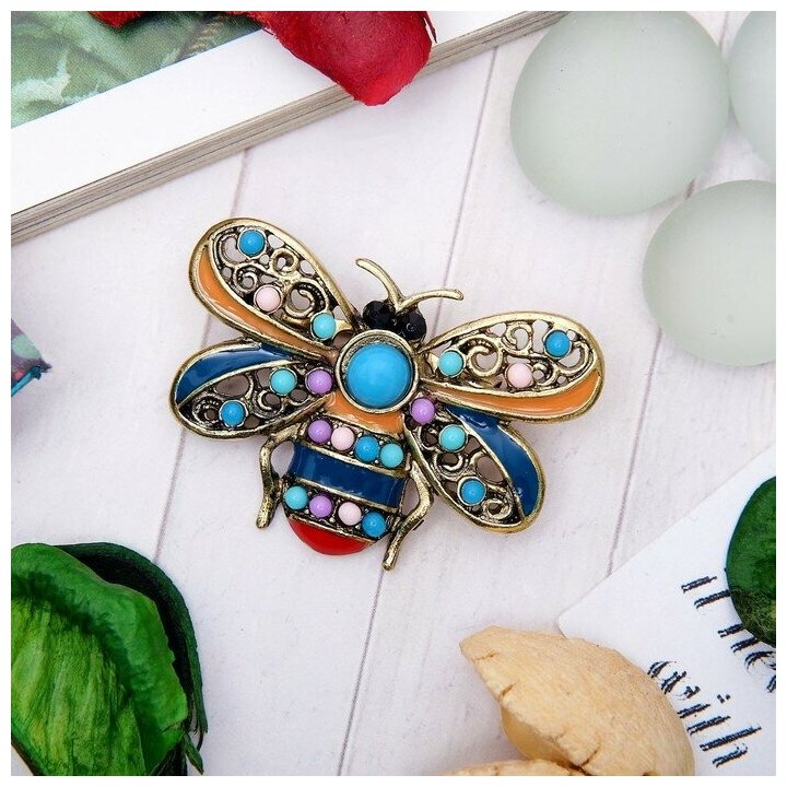 Брошь, эмаль