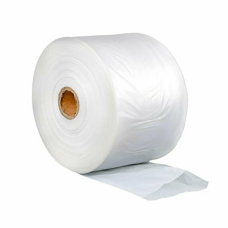 Пленка укрывная Рукав ПВД, прозрачная, 1 сорт 300мм х 80 мкм 10 кг нетто, 1707471