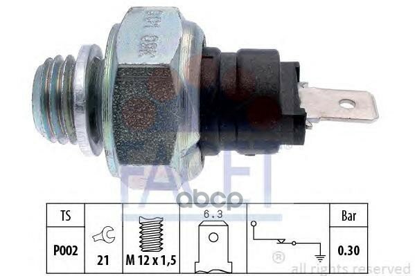 Датчик давления масла SEAT IBIZA Facet арт. 70001