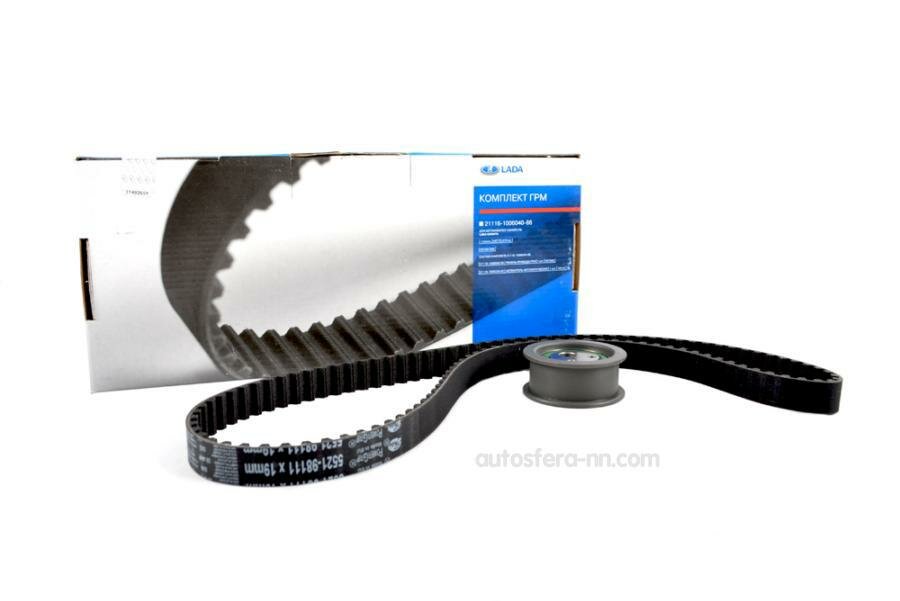 LADA 21080100604086 Комплект ГРМ ВАЗ 2108-2115 (8-ми кл. двиг, ремень+ролик) (K015521) LADA 21080100604086