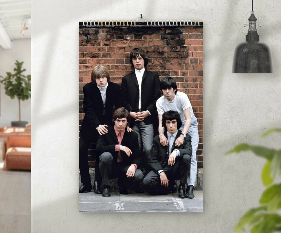 Календарь перекидной The Rolling Stones, Роллинг Стоунз №22, А4