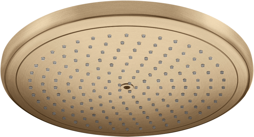 Верхний душ hansgrohe Croma 280 1jet 26220140, шлифованная бронза