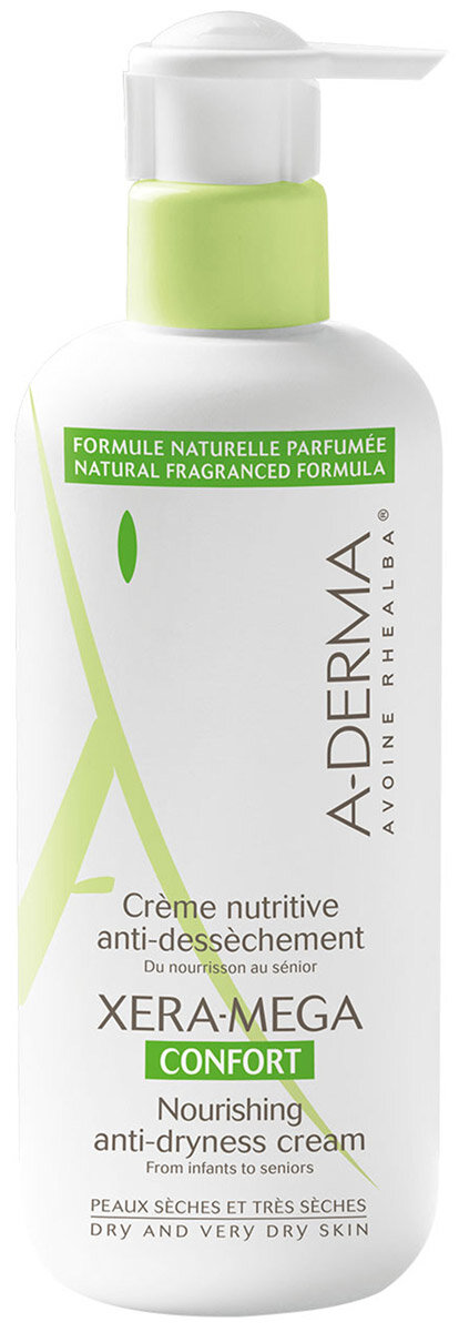 Насыщенный питательный крем A-derma Xeraconfort, для сухой кожи, 400мл