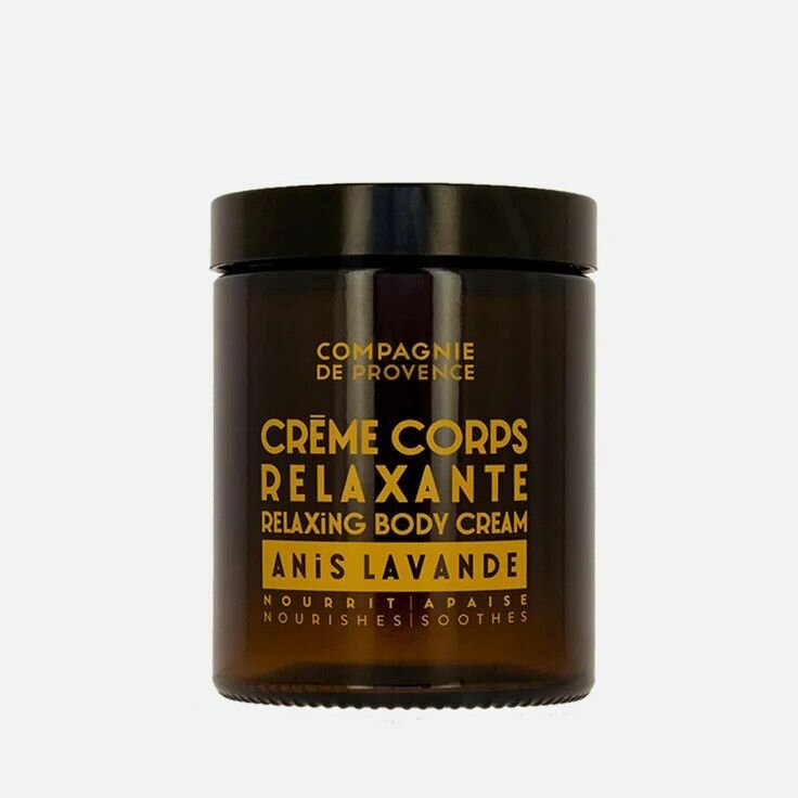 COMPAGNIE DE PROVENCE - Anise Lavender Body Cream 180 ml - расслабляющий питательный крем для тела