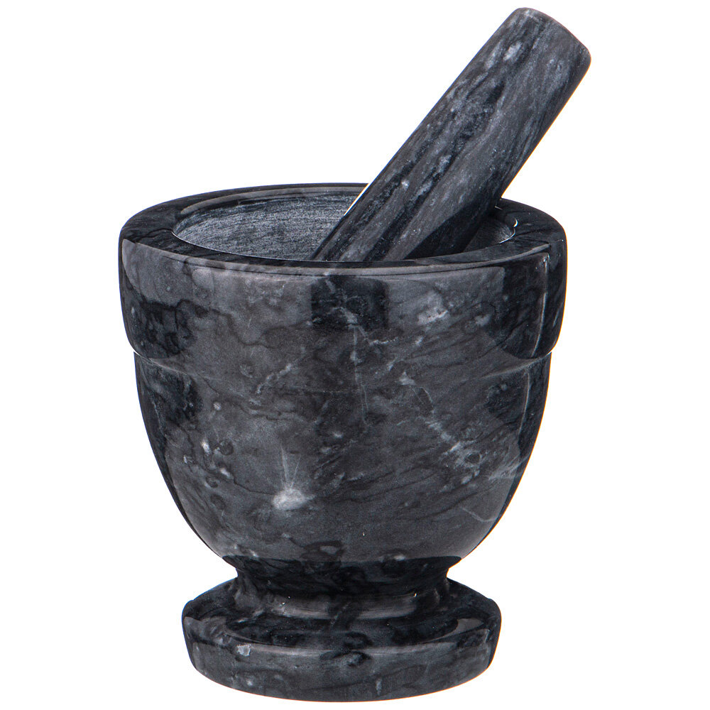 Ступка agness с пестиком, D 10,4 см высота 10,4 см KSG-925-127