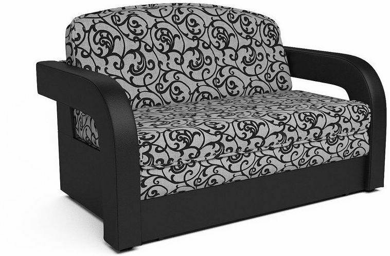 Диван Mebel-ars Кармен-2 Ткань+Экокожа Рогожка Кантри Размеры: Высота 900мм Глубина 820мм Ширина 1400мм