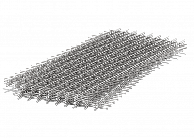 Сетка сварная кладочная 50х50х4,5 мм 0,5х2 м оцинкованная