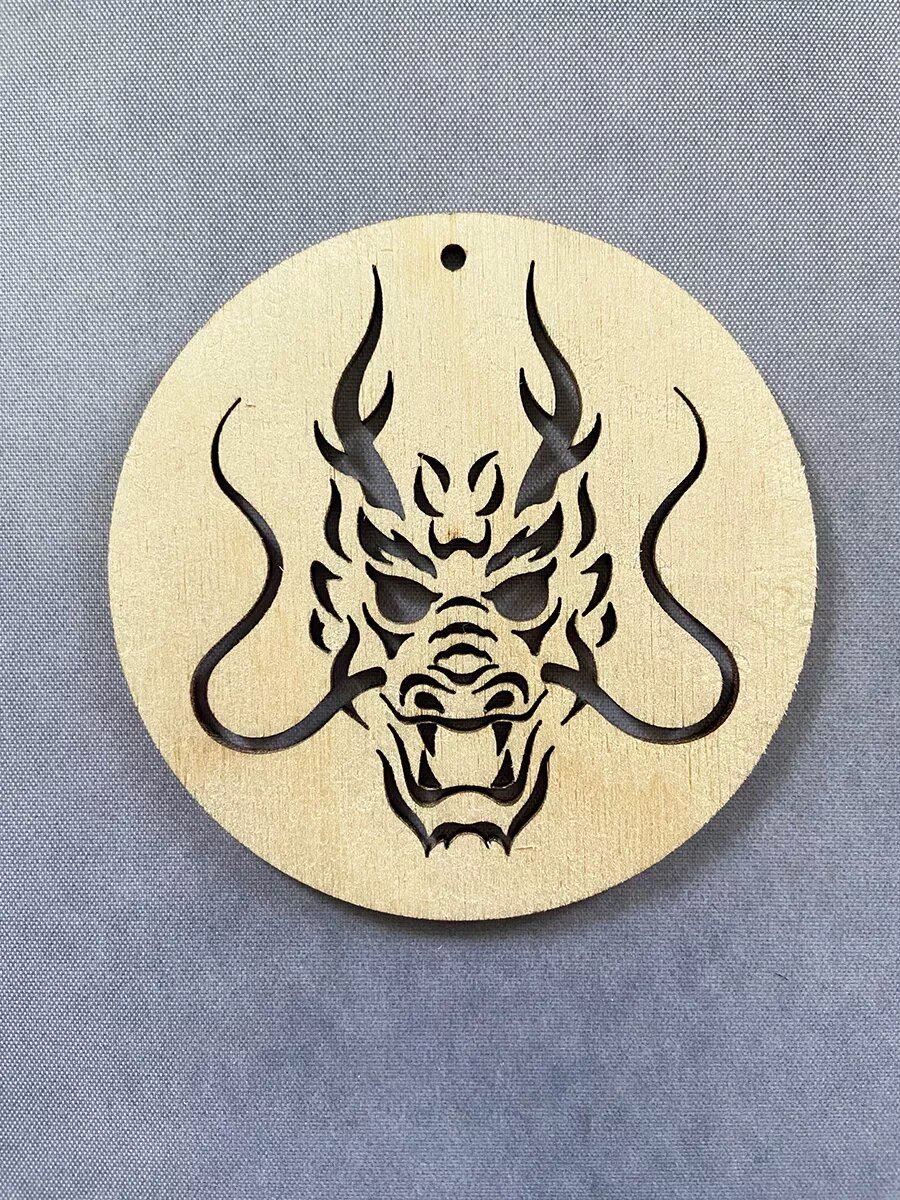 Деревянные заготовки для декупажа Дракон