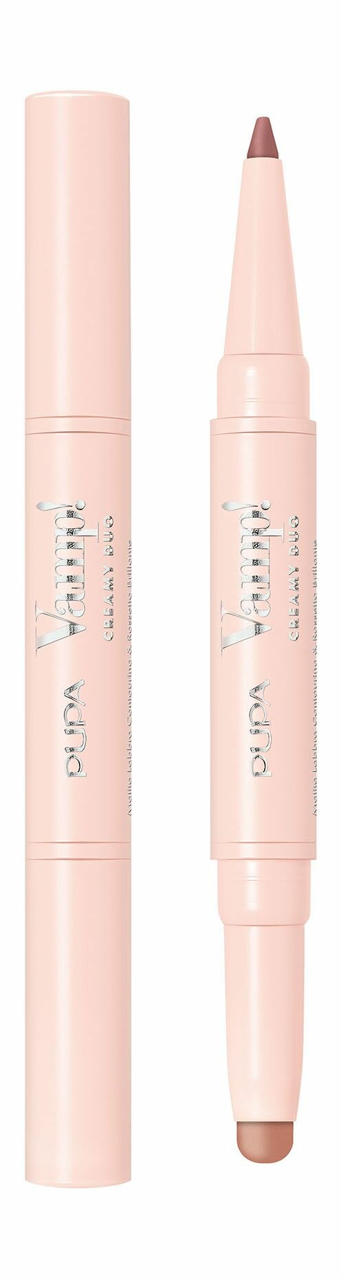 PUPA Набор для губ Vamp! Creamy Duo (Губная помада 0,8 г + Карандаш для губ 0,2 г), 005