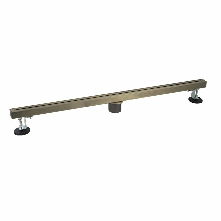 Санакс - Трап 800х32 мм нержавеющая сталь линейный вертикальный щелевой