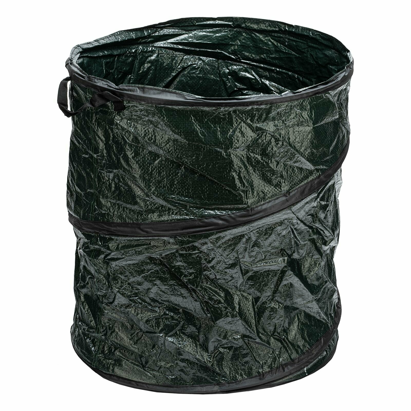 Контейнер садовый PALISAD с ручками, 160 л, складной, черный (64499)