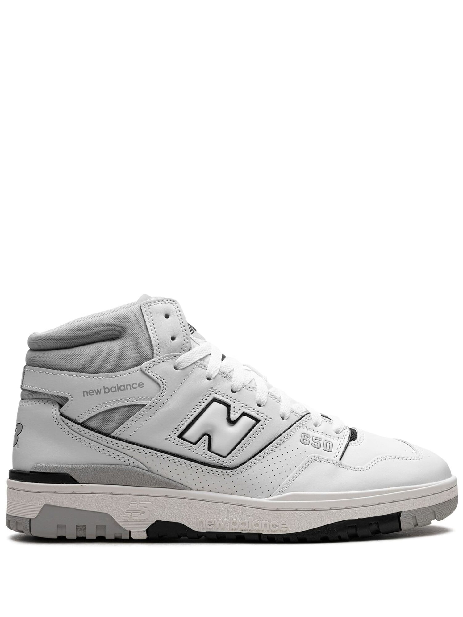 Кроссовки New Balance 650 White/Grey, размер 13,5 US, бежевый/белый