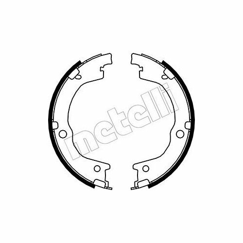 Колодки тормозные к-т для автомобиля Hyundai Kia, METELLI 53-0230 (1 шт.)