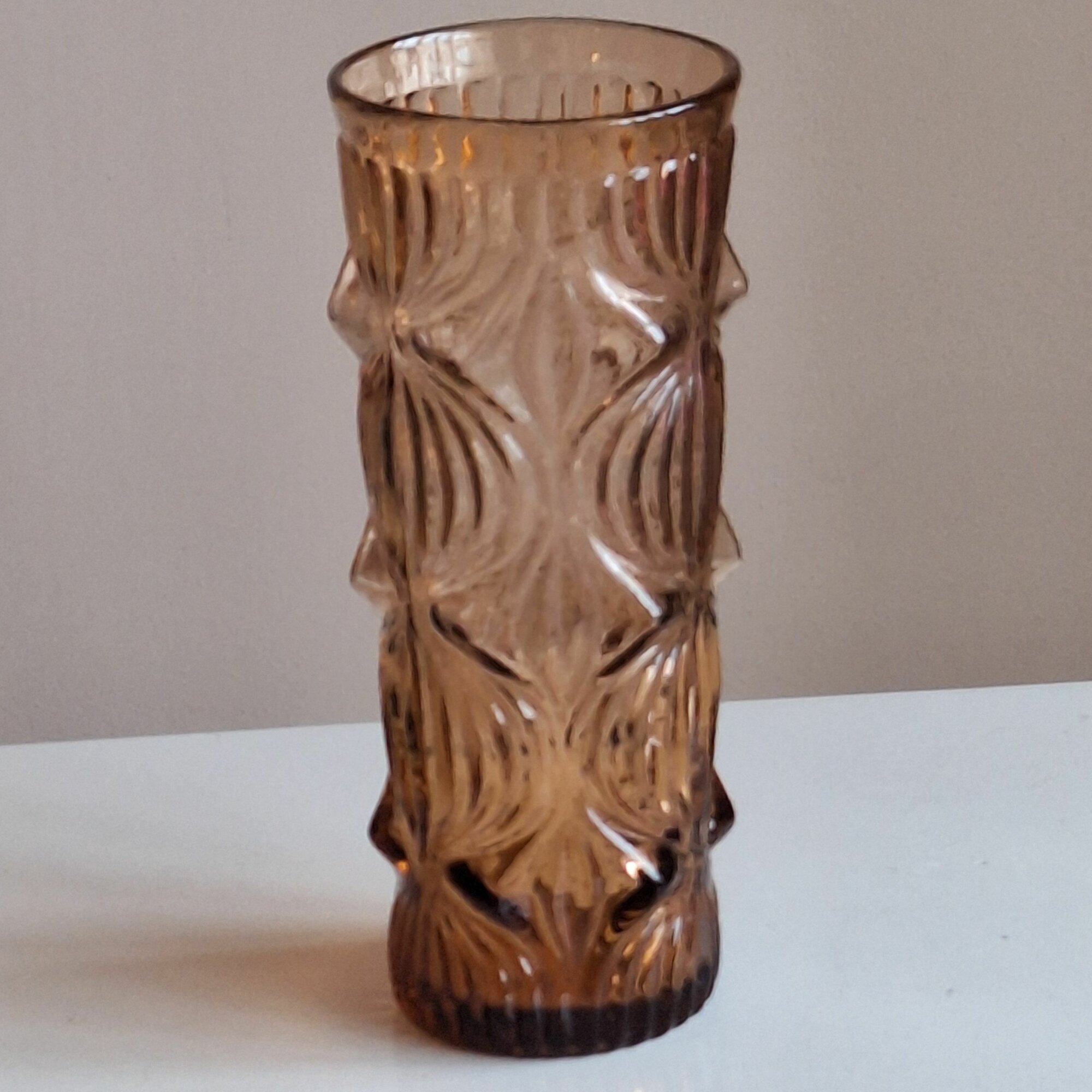 Ваза антикварная стеклянная для цветов СССР