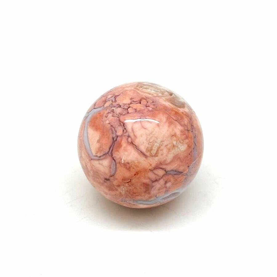 Шар из Агата Сакура 3,5см Sbal-101