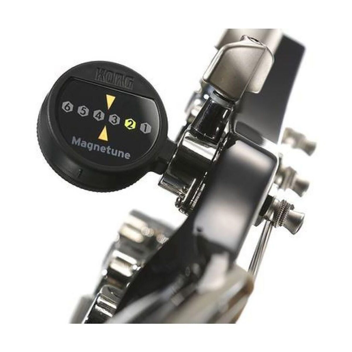 Магнитный тюнер для гитары KORG MG-1 Magnetune, черный