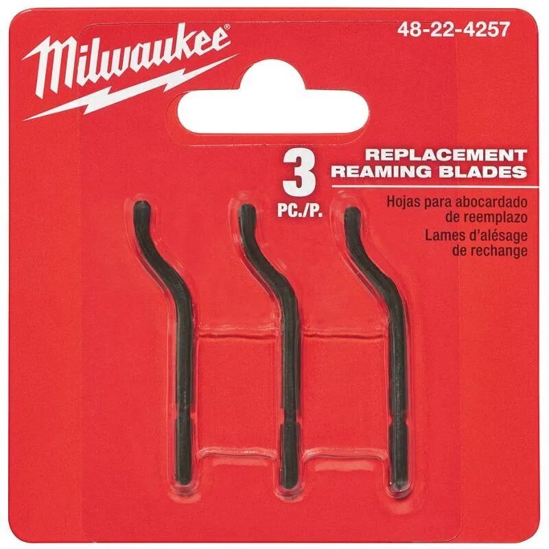 Сменное лезвие для гратоснимателя Milwaukee, 48224257, 3 шт